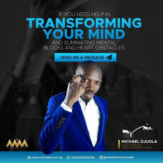 Mindset Transformation Africa w/ Ministamike - Telegram Channel - English
