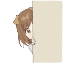 Cute Girl - Telegram Sticker - English