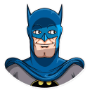 Silver Age Batman - Telegram Sticker - English