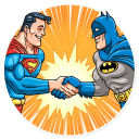 Silver Age Batman - Telegram Sticker - English