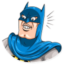 Silver Age Batman - Telegram Sticker - English