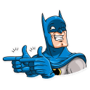 Silver Age Batman - Telegram Sticker - English