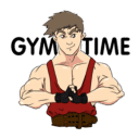 Muscular Guy - Telegram Sticker - English