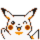 Pikachu sprites - Telegram Sticker - English