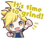 Project Sekai Len - Telegram Sticker - English