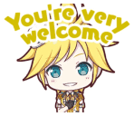 Project Sekai Len - Telegram Sticker - English