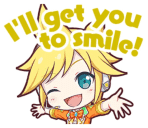 Project Sekai Len - Telegram Sticker - English