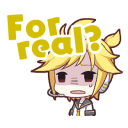Project Sekai Len - Telegram Sticker - English