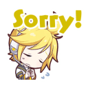 Project Sekai Len - Telegram Sticker - English