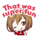 Project Sekai Meiko - Telegram Sticker - English