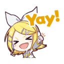 Project Sekai Rin - Telegram Sticker - English