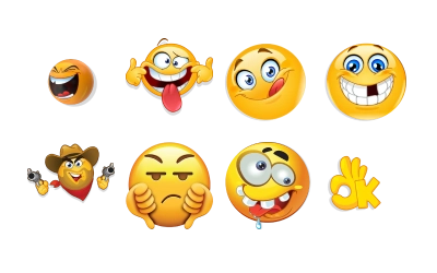 Laughing Stickers - Telegram Sticker - English