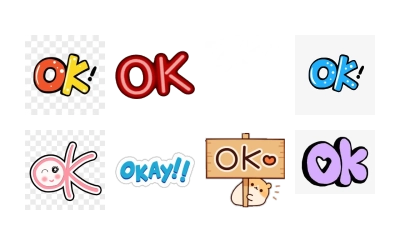Ok! - Telegram Sticker - English
