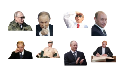 Vladimir Putin - Telegram Sticker - English